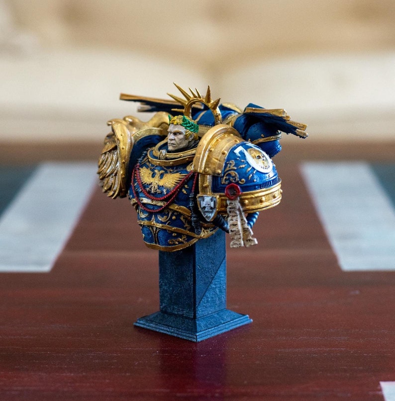 Bust of Loyal Son of Space King and Commander of Space Roman Legions ...