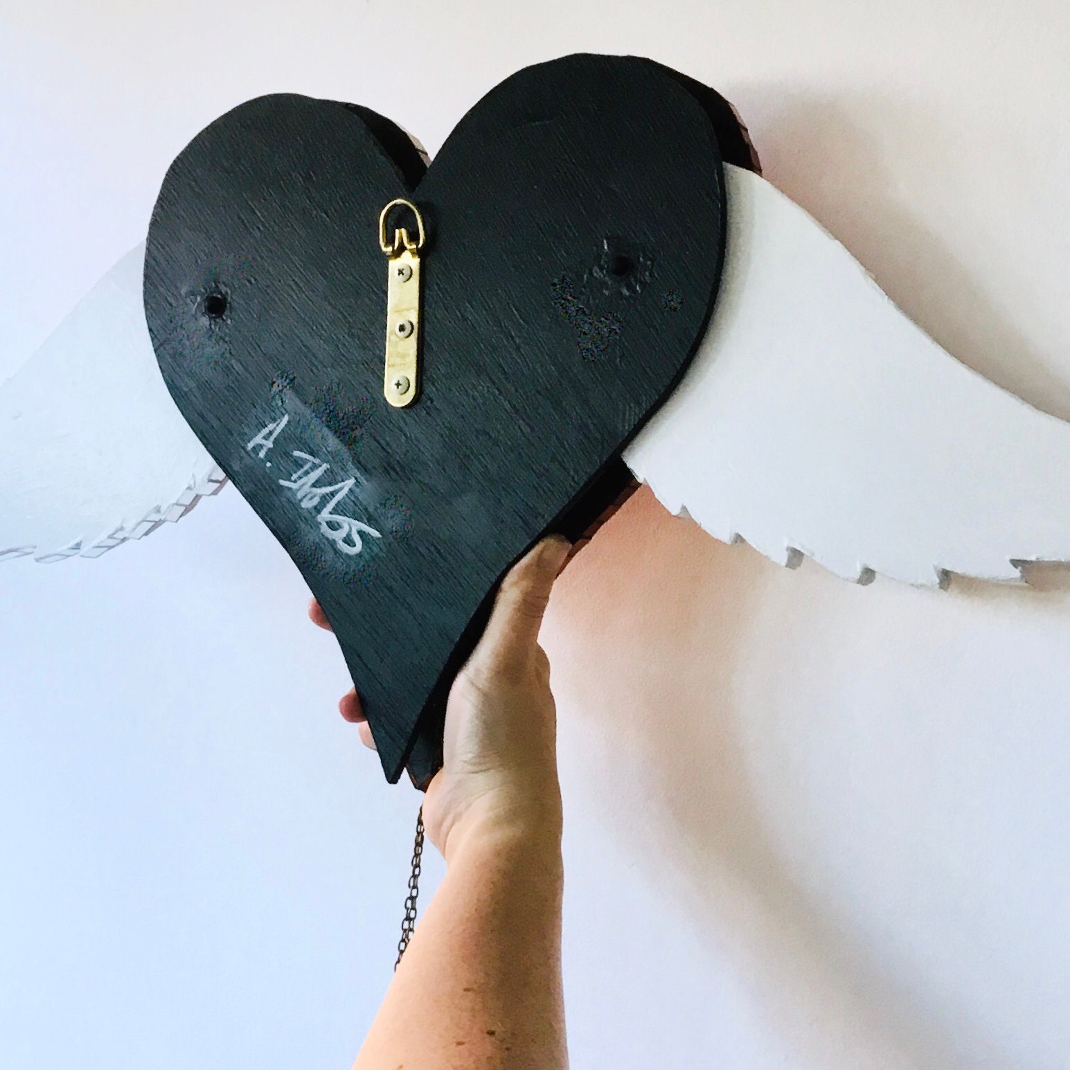 Mosaic Jumping Jack Winged Love Heart Automata Special Gift - Etsy Denmark