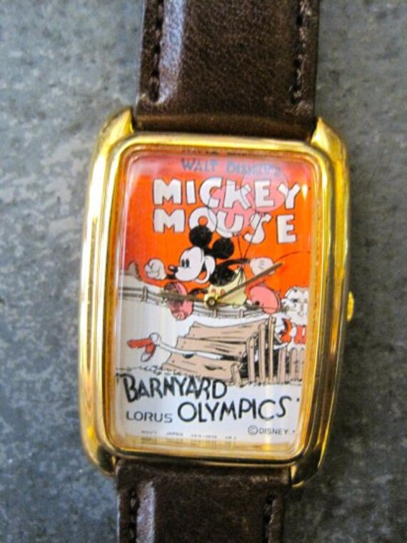 mickey barnyard olympic poster - Gem
