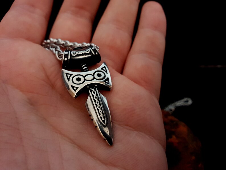 Skyrim Necklace Amulet of Talos / the Elder Scrolls Skyrim Cosplay ...