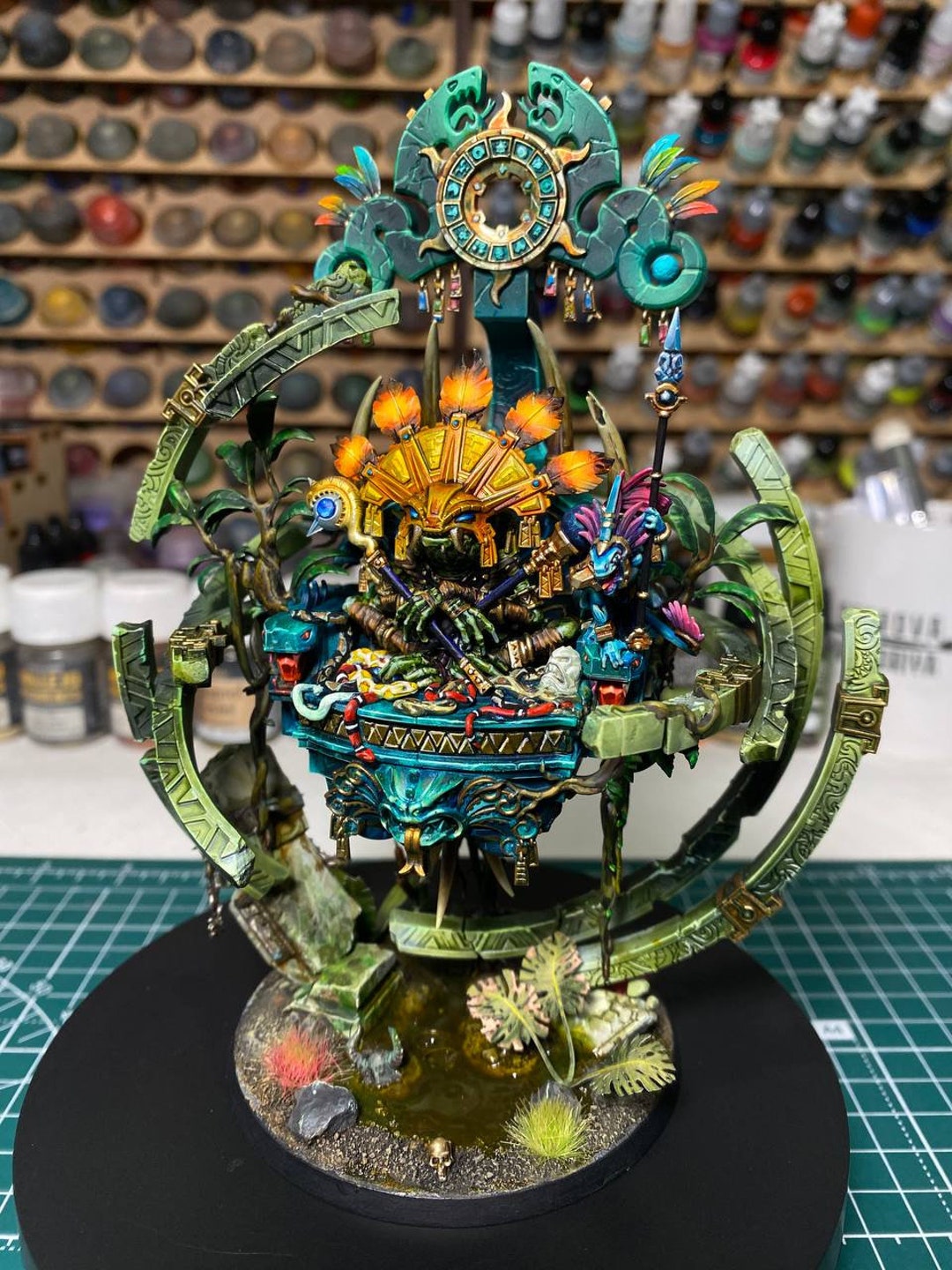 Seraphon: Lord Kroak miniatures warhammer40k age of Sigmar - Etsy