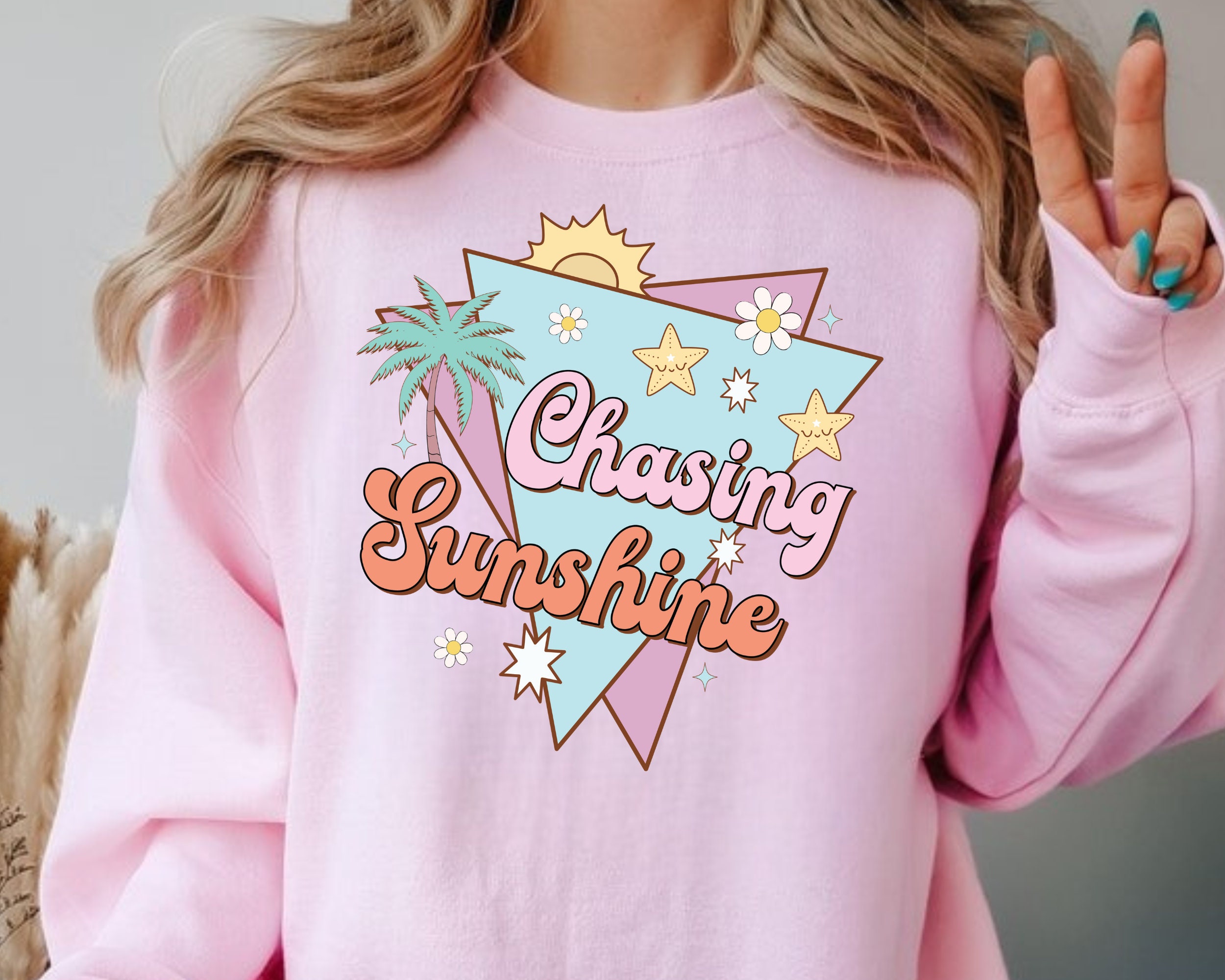 Chasing Sunshine Png, Hello Summer Png, Summer Shirt Sublimation ...