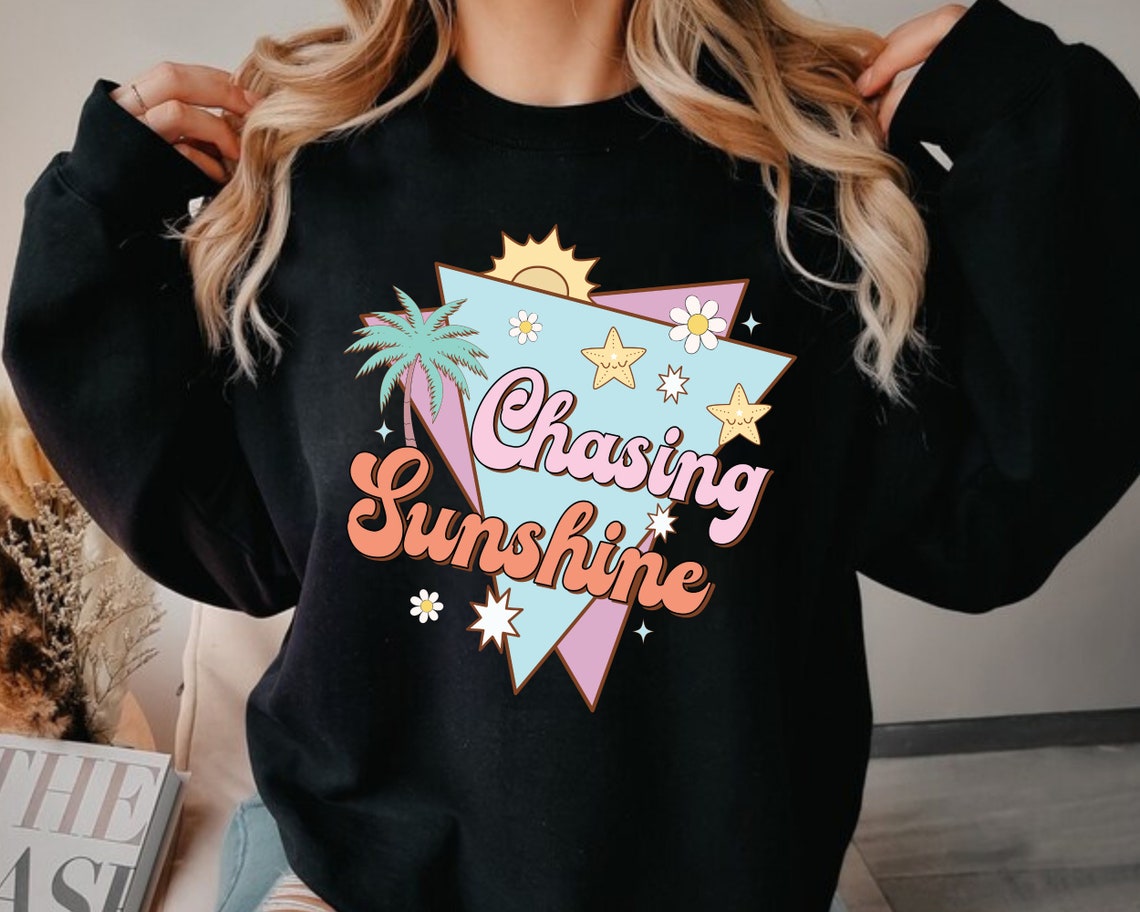 Chasing Sunshine Png, Hello Summer Png, Summer Shirt Sublimation ...