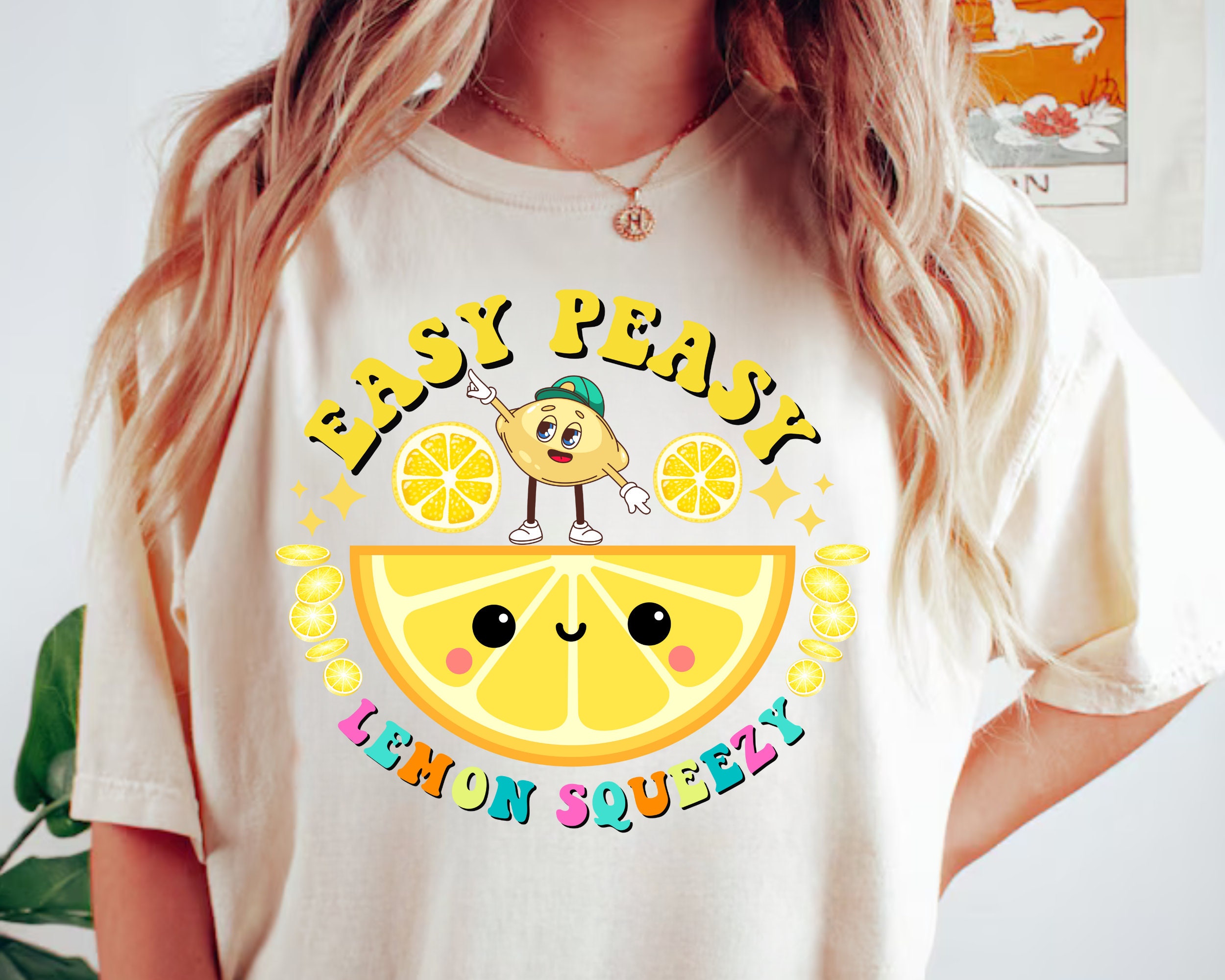 Easy Peasy Lemon Squeezy Png, Hello Summer Png, Summer Shirt ...