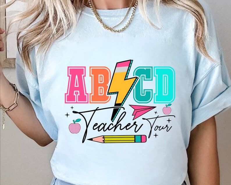 ABCD Teacher Tour, Graduation Png, End of School, Graduation T-shirt ...