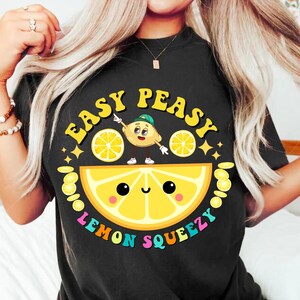 Easy Peasy Lemon Squeezy Png, Hello Summer Png, Summer Shirt ...