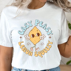 Easy Peasy Lemon Squeezy Png, Hello Summer Png, Summer Shirt ...