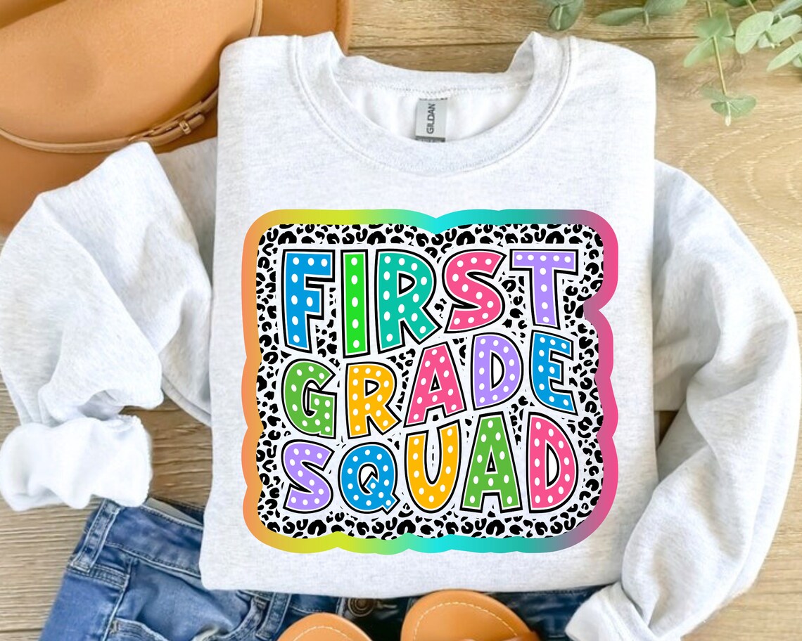 First Grade Squad Png, Graduation Png, End of School, Graduation T ...