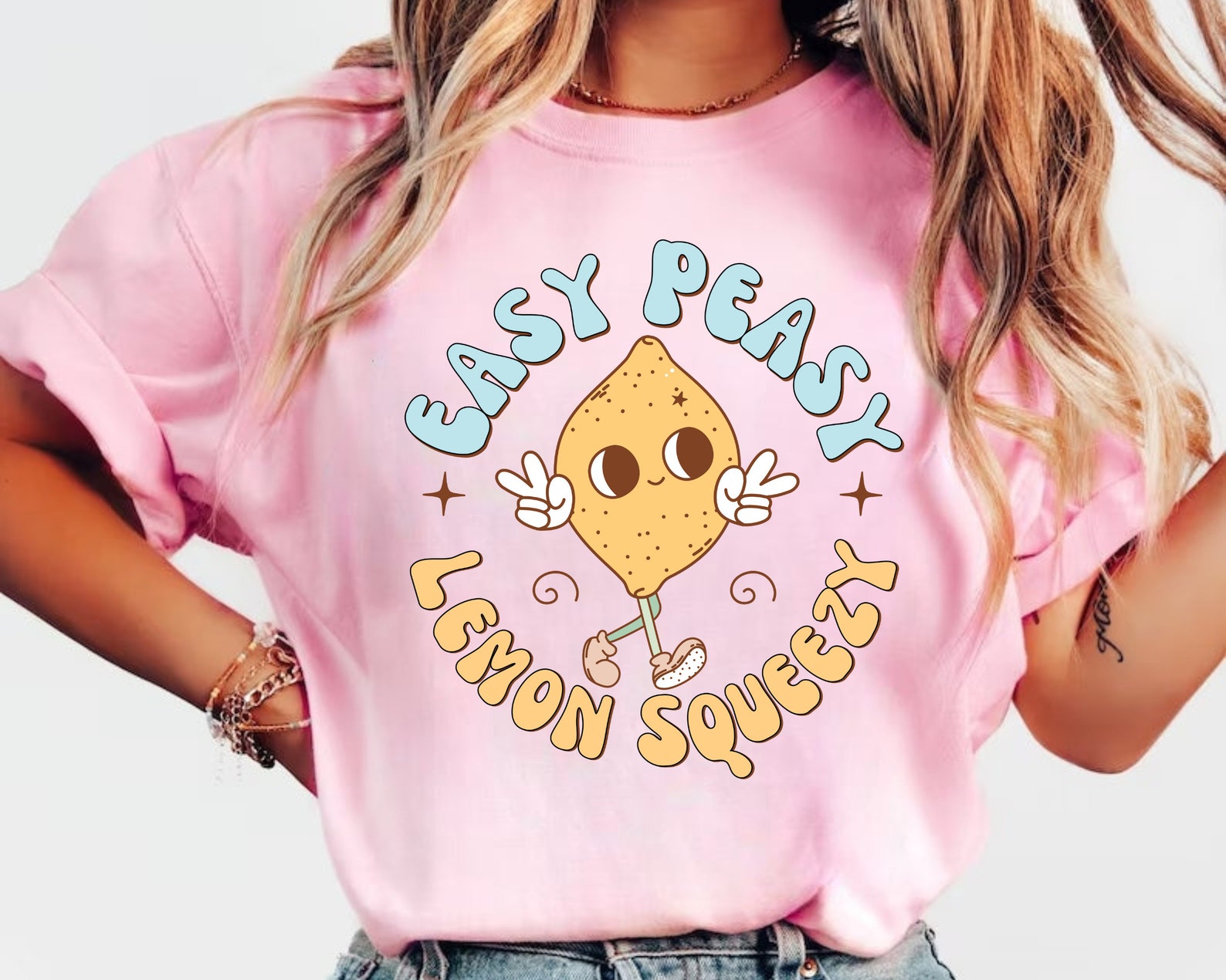 Easy Peasy Lemon Squeezy Png, Hello Summer Png, Summer Shirt ...
