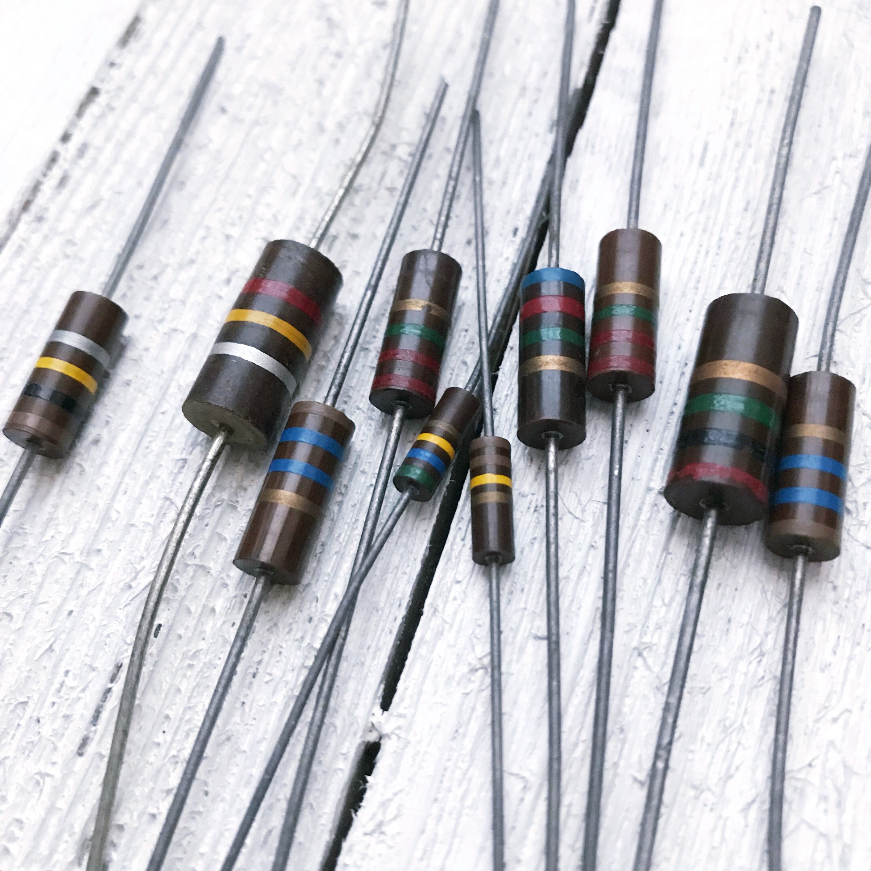 Vintage Resistors (pack of 10) - Etsy