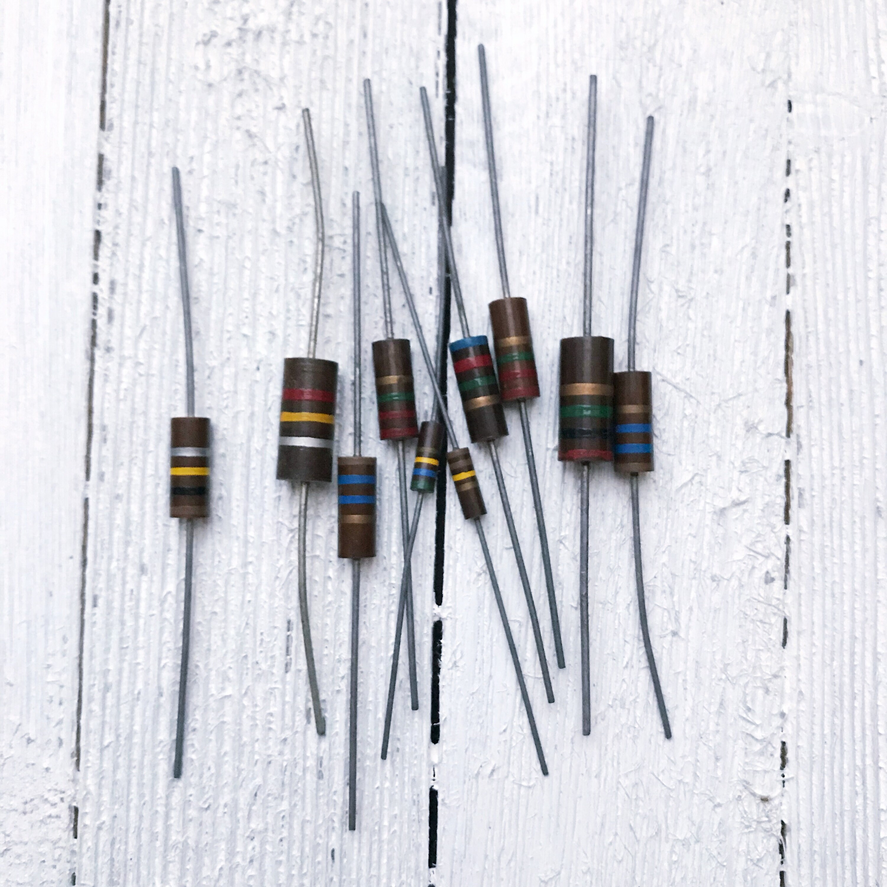 Vintage Resistors (pack of 10) - Etsy