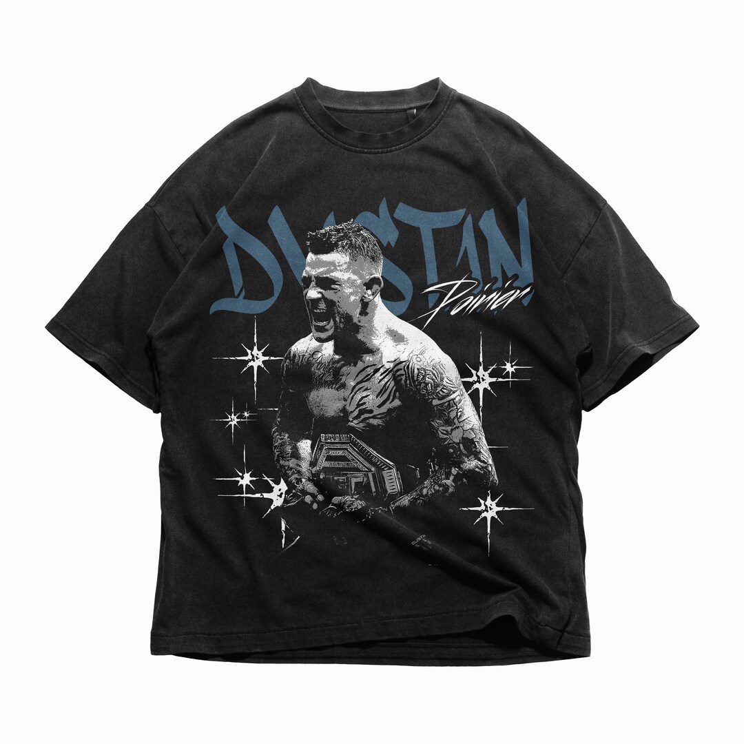 Dustin Poirier Shirt American Fighter Tshirt Jiu Jitsu Boxing Champion ...