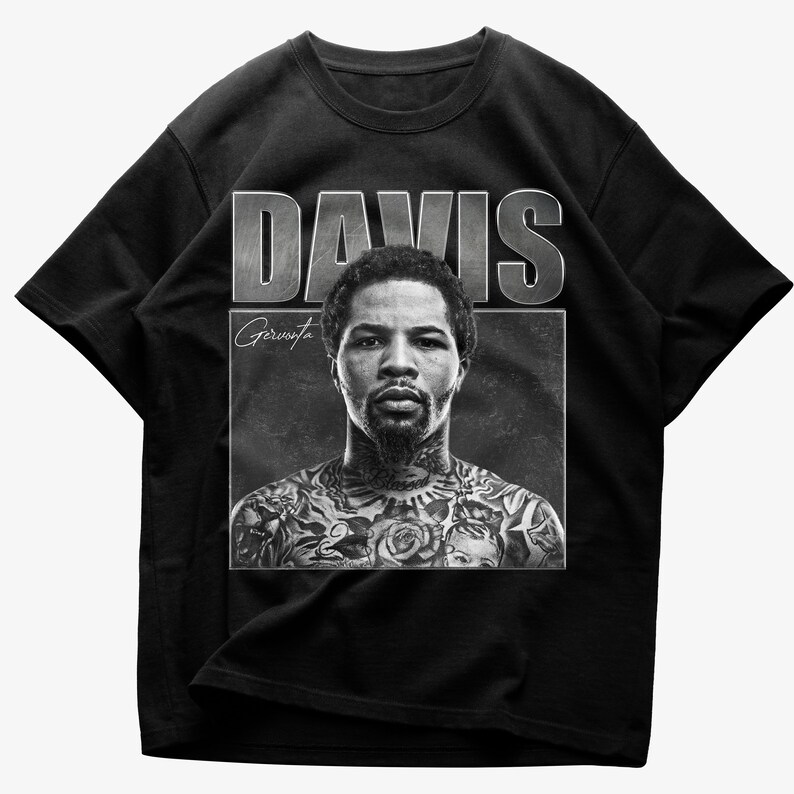 Gervonta Davis T-shirt, Vintage Style Gervonta Davis Shirt, Vintage ...
