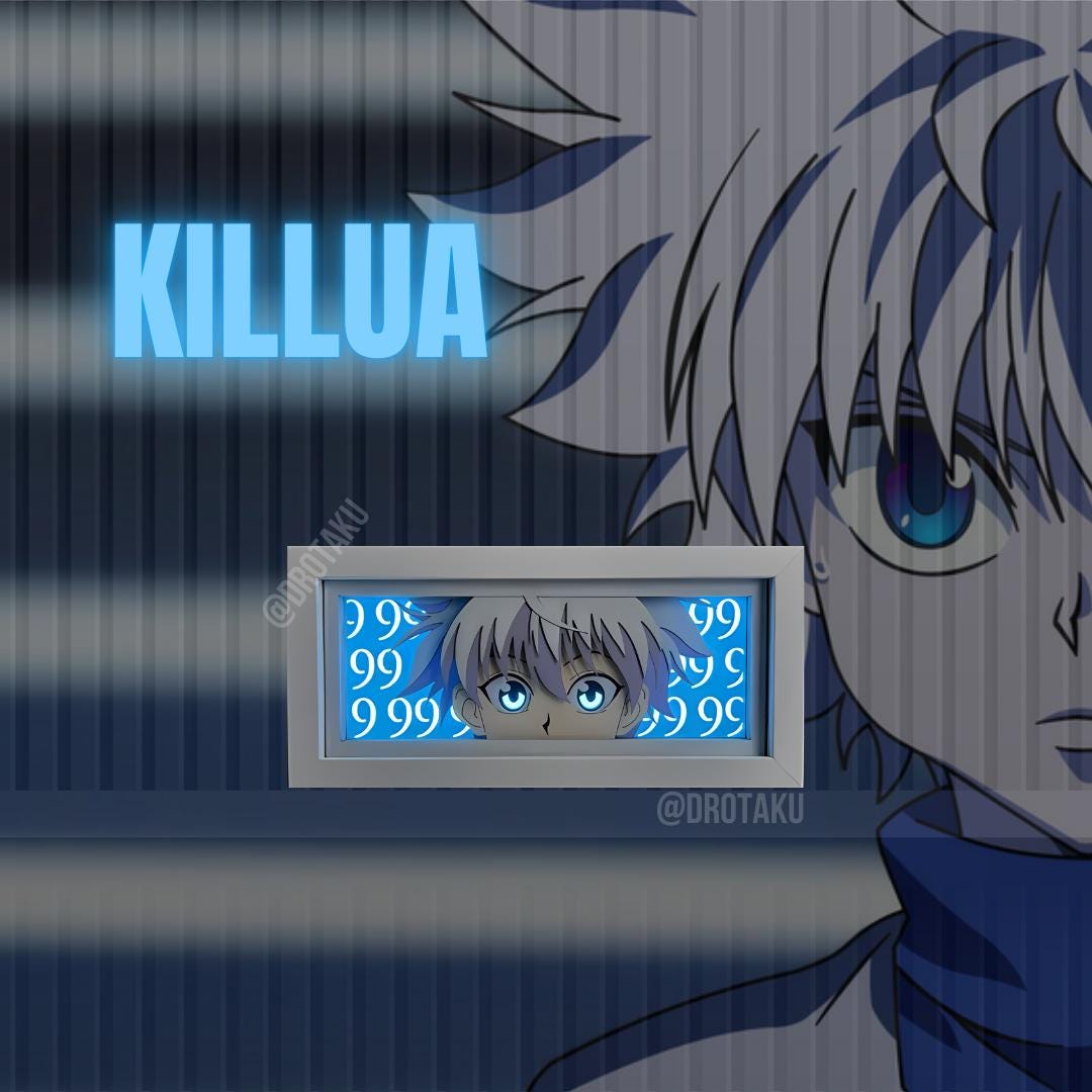 Anime Light - Anime Desk Lamp - Anime RGB Night Light - Manga Light Box ...