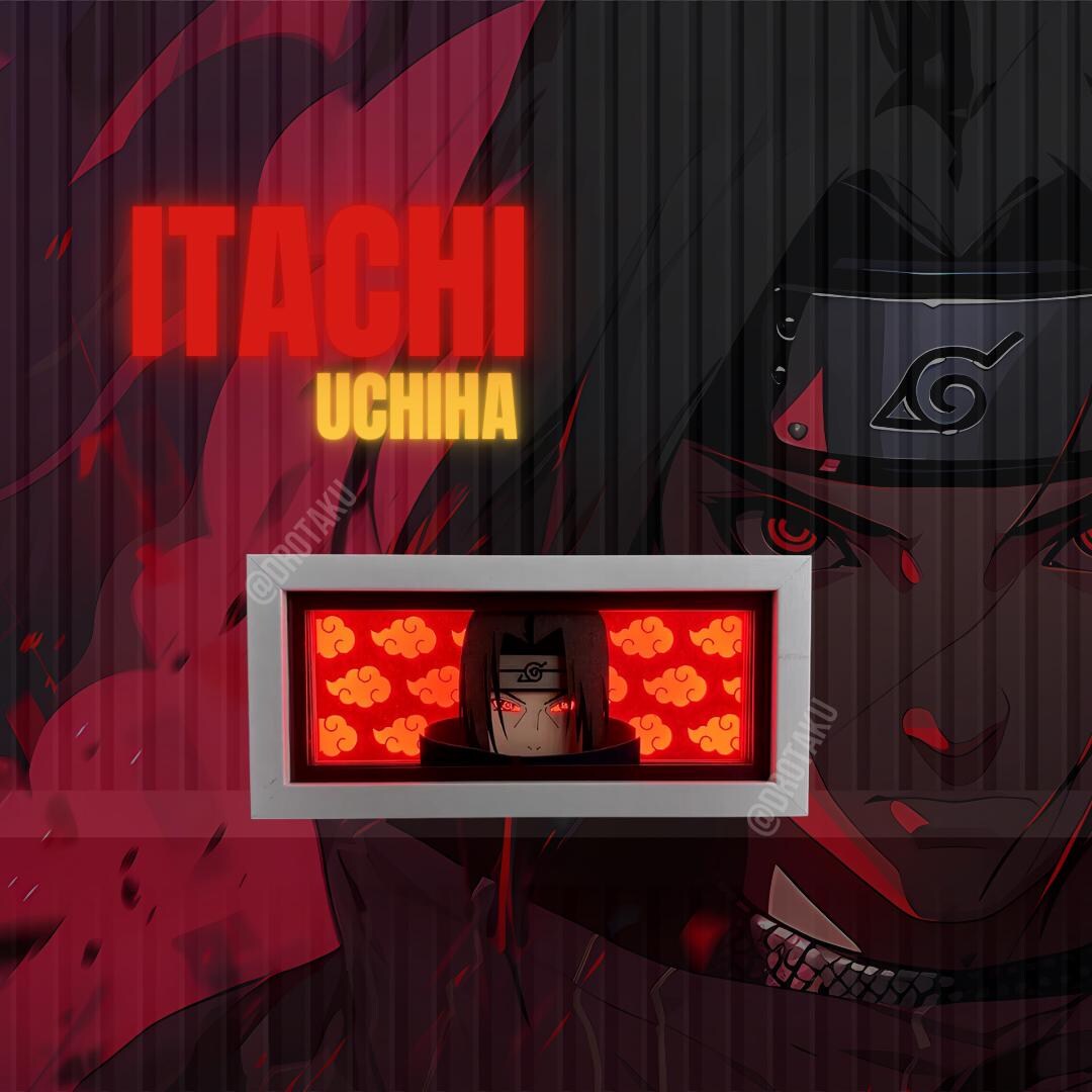 Itachi Uchiha Anime Light Box Anime Desk Lamp Anime RGB Night Light ...