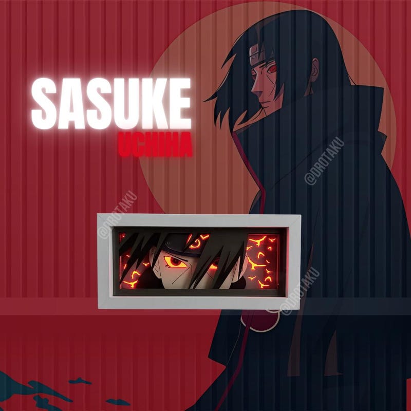 Naruto Sasuke Light - Etsy