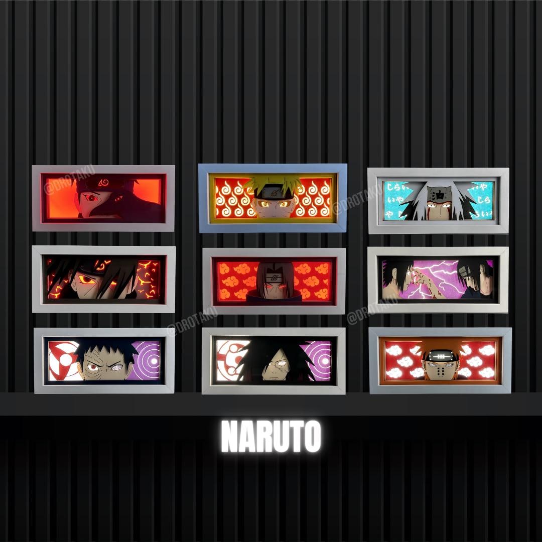 Anime Light Box 3D Anime Desk Lamp Anime RGB Night Light Manga Lightbox ...