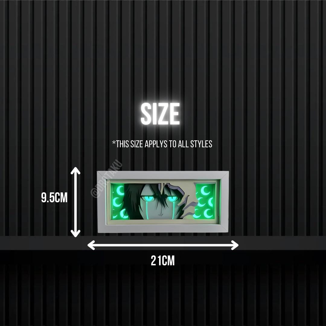 Anime Light Box 3D Anime Desk Lamp Anime RGB Night Light Manga Lightbox ...