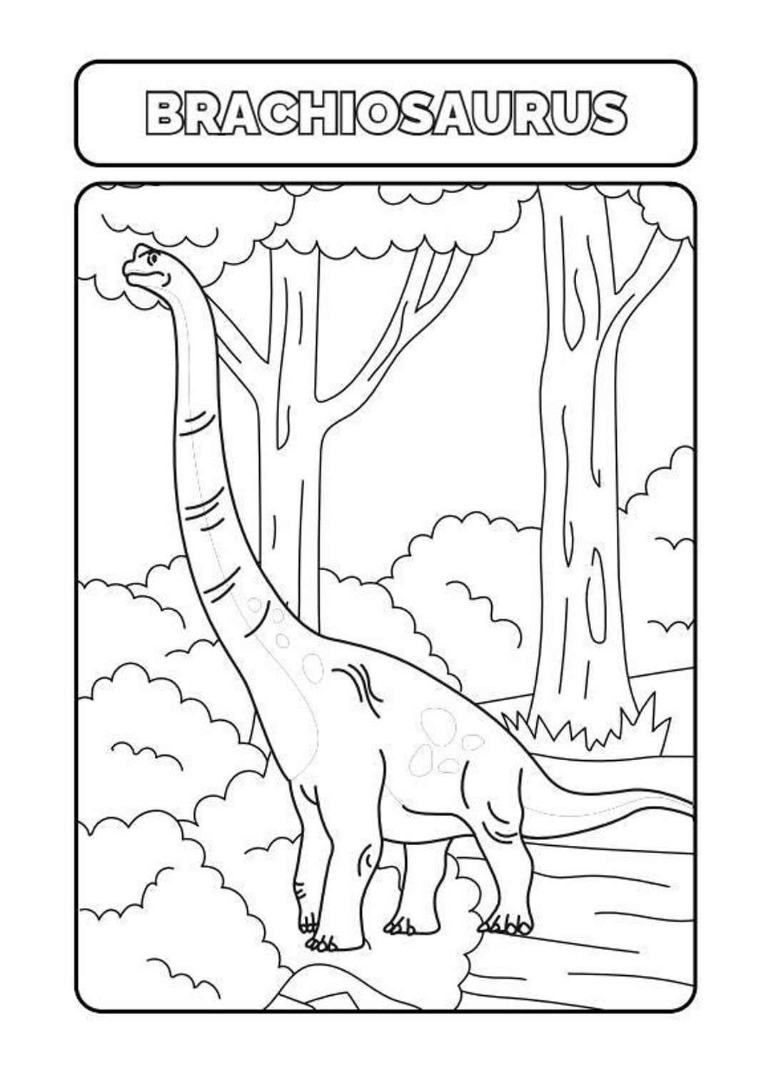 Dino Discoveries: A Prehistoric Coloring Adventure - Etsy