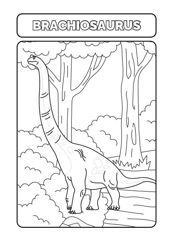 Dino Discoveries: A Prehistoric Coloring Adventure - Etsy