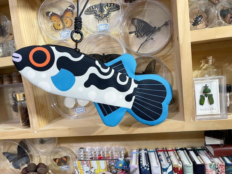 Goldfish Series:fortune-making Guppy Pen Bag, Stationery Bag , Key Bags ...