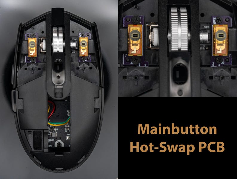 Logitech G305 Hot-swap PCB | Switch Upgrade Kit - Etsy