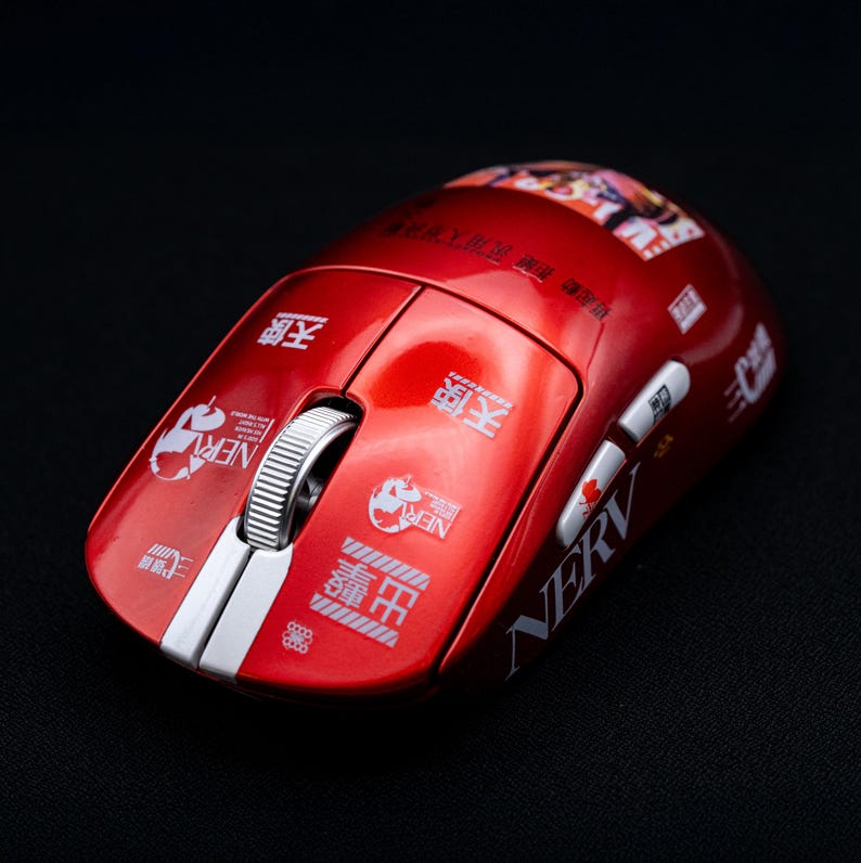 Logitech G Pro X Superlight | Neon Genesis Evangelion Unit-02 Asuka ...