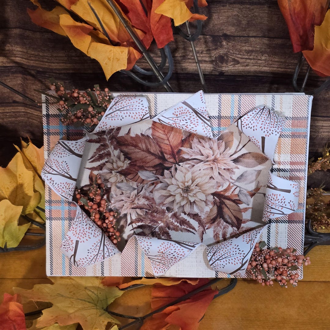 Busted Fall Canvas Painting - Etsy