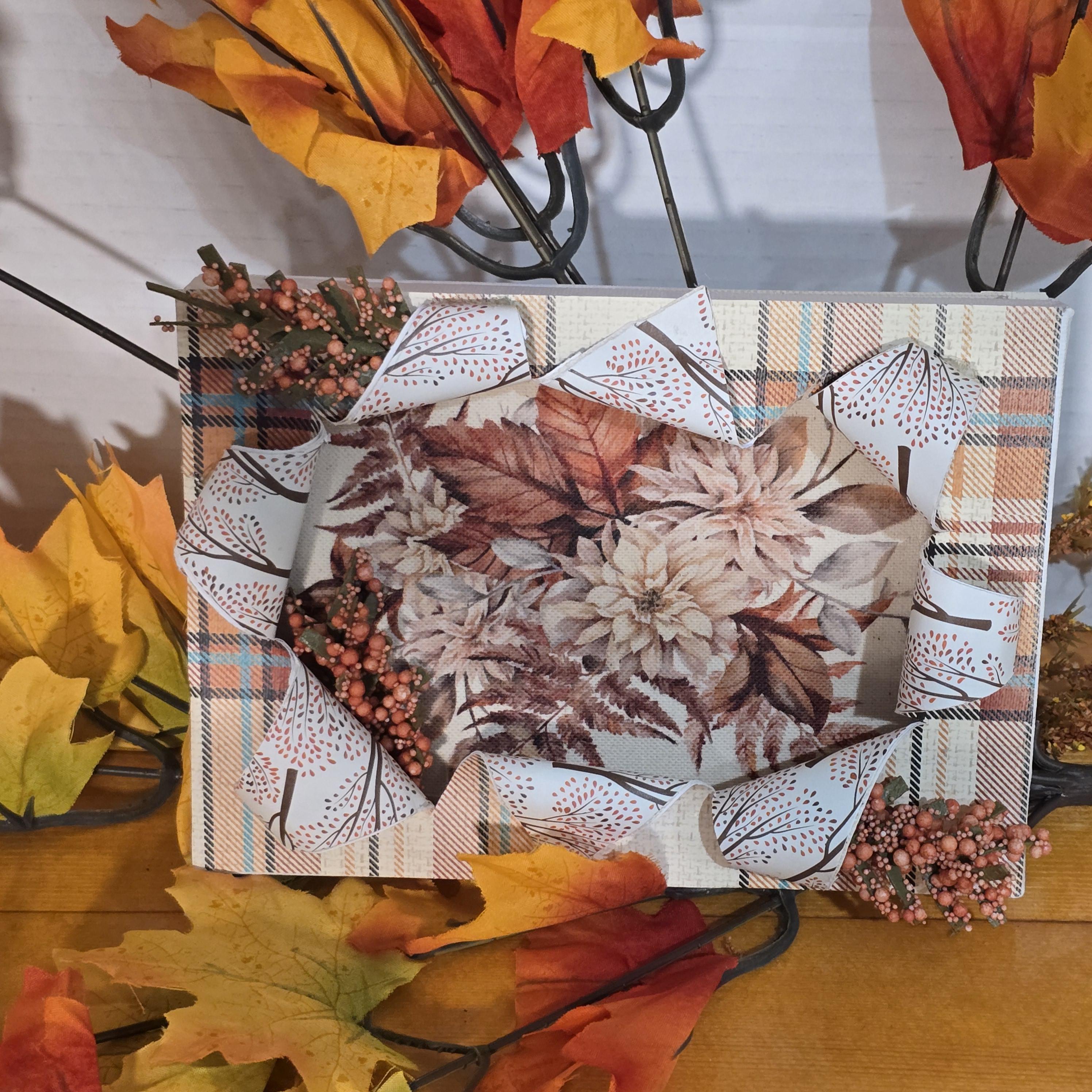 Busted Fall Canvas Painting - Etsy