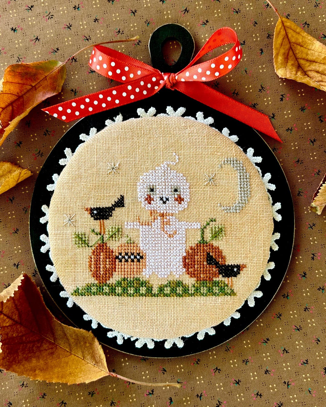 Halloween Harvest PDF Cross Stitch Pattern (digital File) - Etsy
