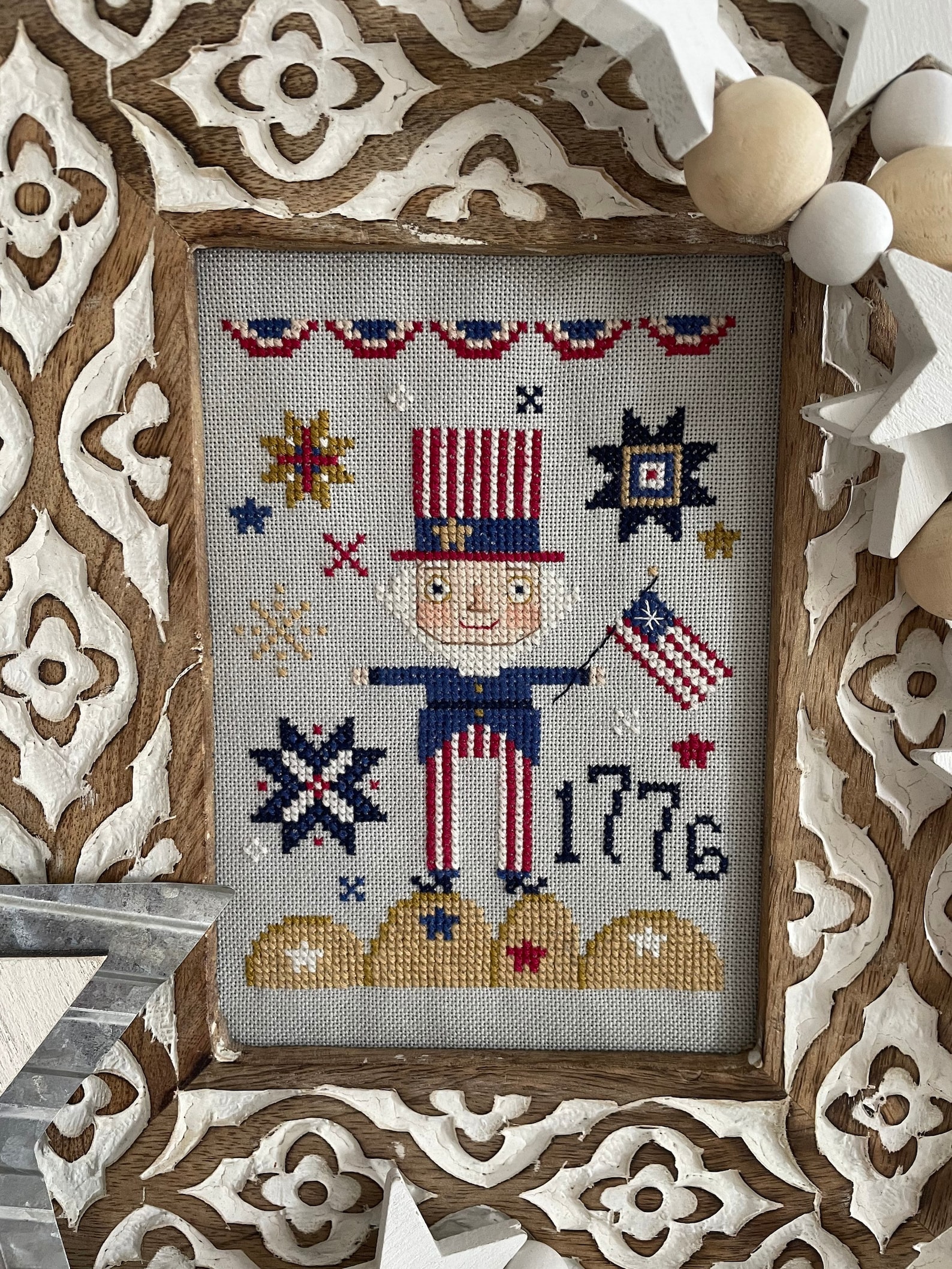 Uncle Sam Cross Stitch Pattern PDF - Etsy
