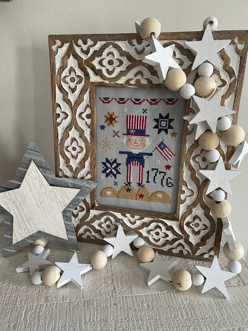 Uncle Sam Cross Stitch Pattern PDF - Etsy