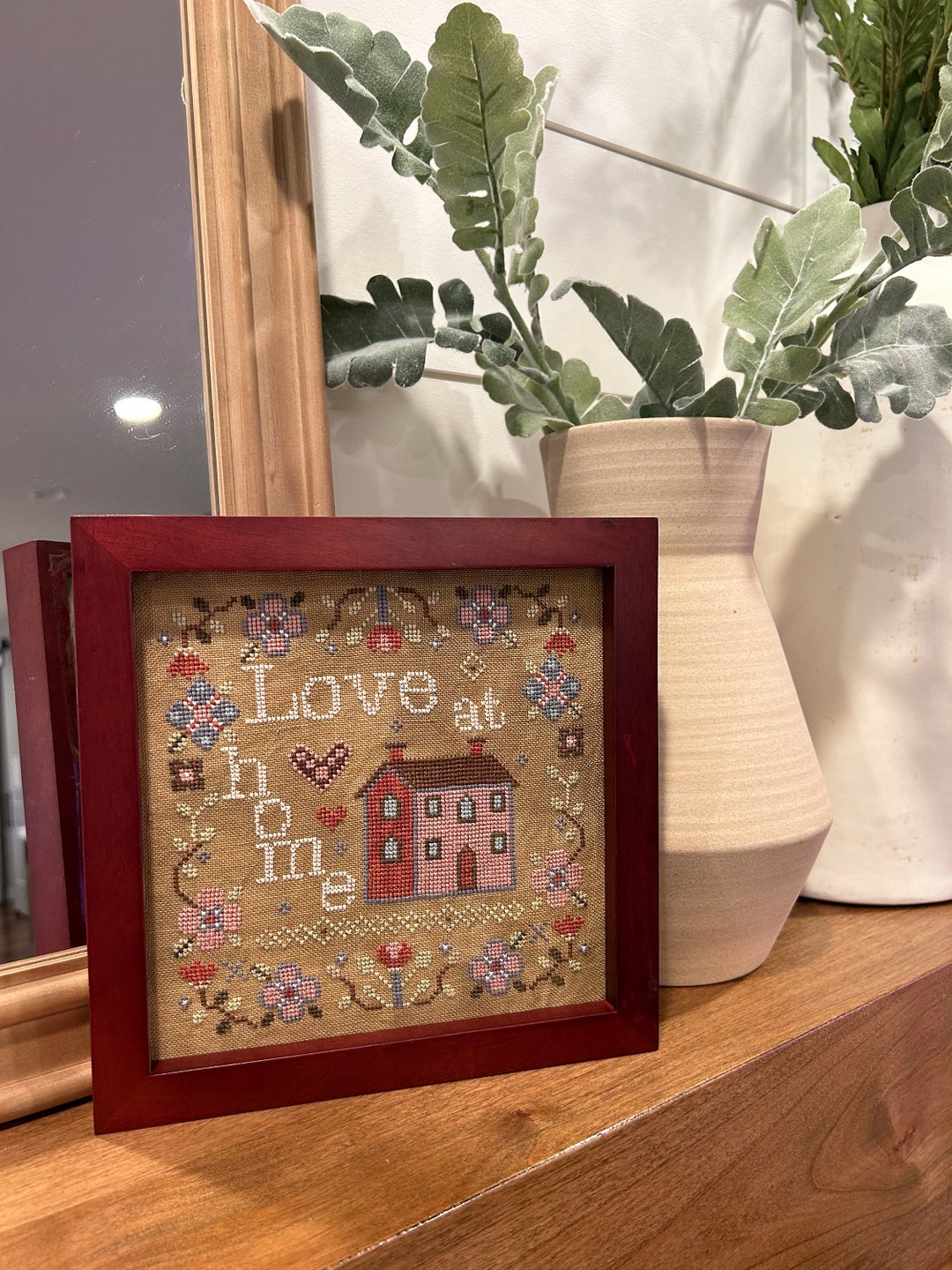Love at Home Cross Stitch Pattern PDF Download - Etsy