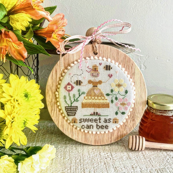 Bee Cross Stitch Pattern - Etsy