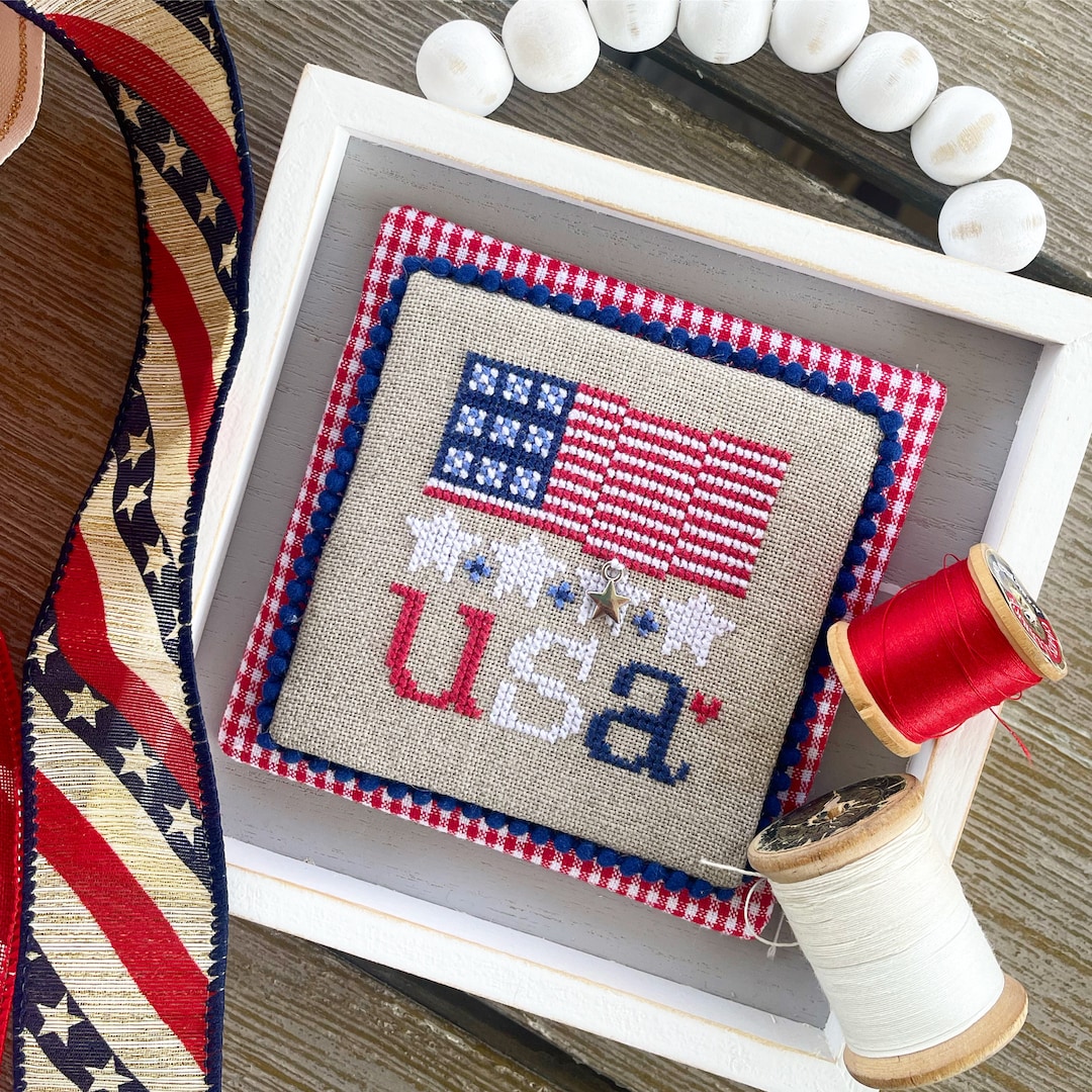 USA Cross Stitch Pattern PDF Download - Etsy