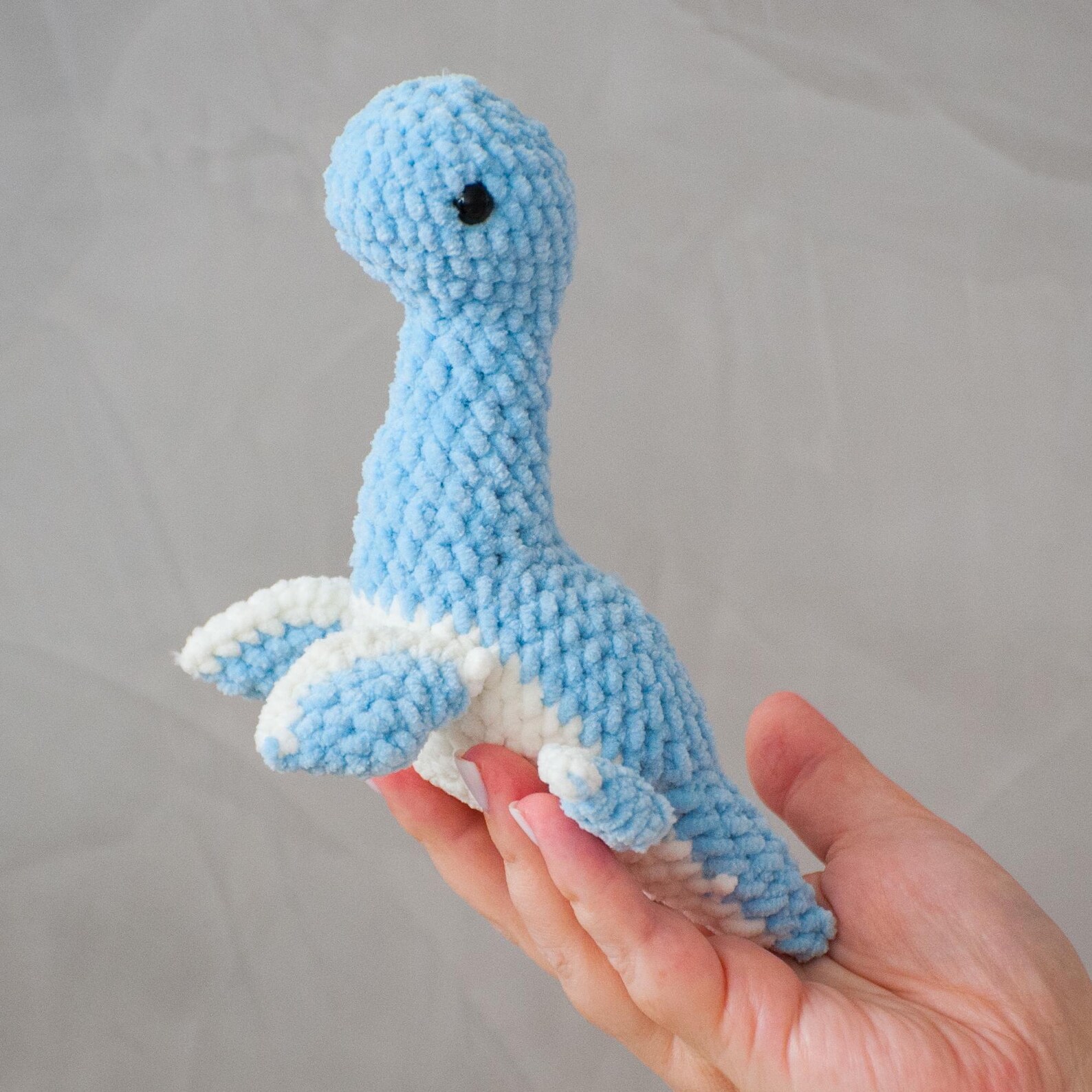 No Sew Plesiosaur Crochet Pattern No Sew Crochet Pattern Collection ...