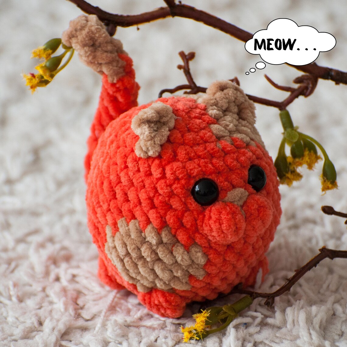 No Sew Chonky Cat Crochet Pattern: Amigurumi Plushies Bundle (PDF ...