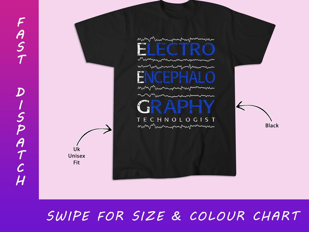 EEG Tech - Electroencephalography - EEG Lab - Neurology T-shirt ...