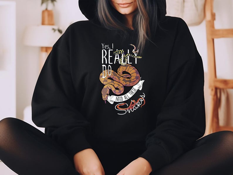 Funny Ball Python With Corn Hognose Carpet Snake Reptile T-shirt ...