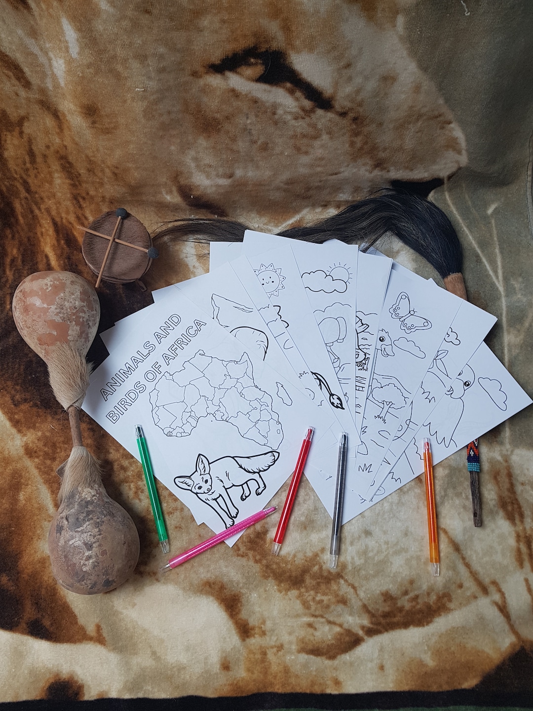 Children's Colouring Book, Educational, Fun Colouring Page's, Printable ...