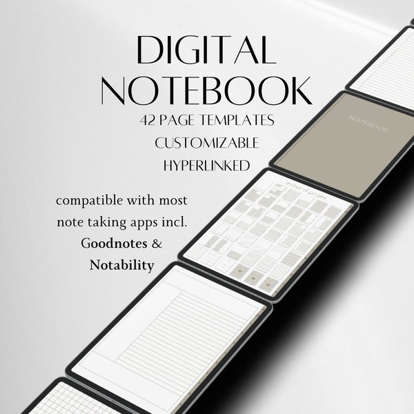 Goodnotes Template - Etsy