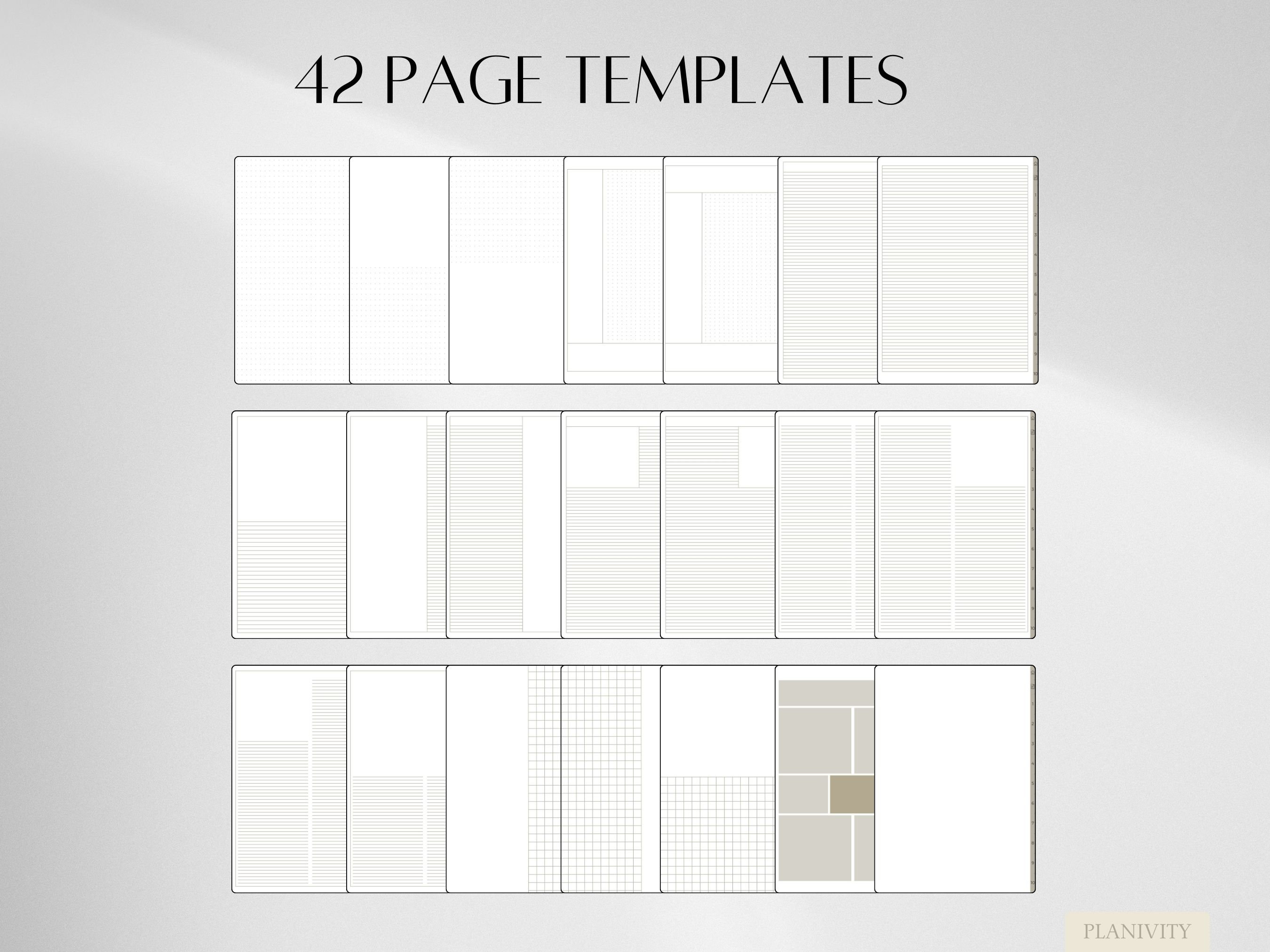 Digital Notebook Bundle | Goodnotes Notebook, Notability Notebook ...