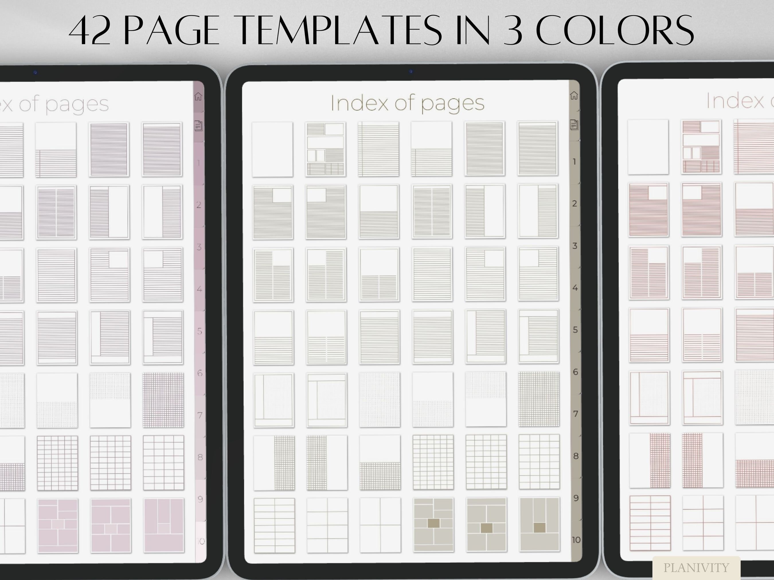 Digital Notebook Bundle | Goodnotes Notebook, Notability Notebook ...