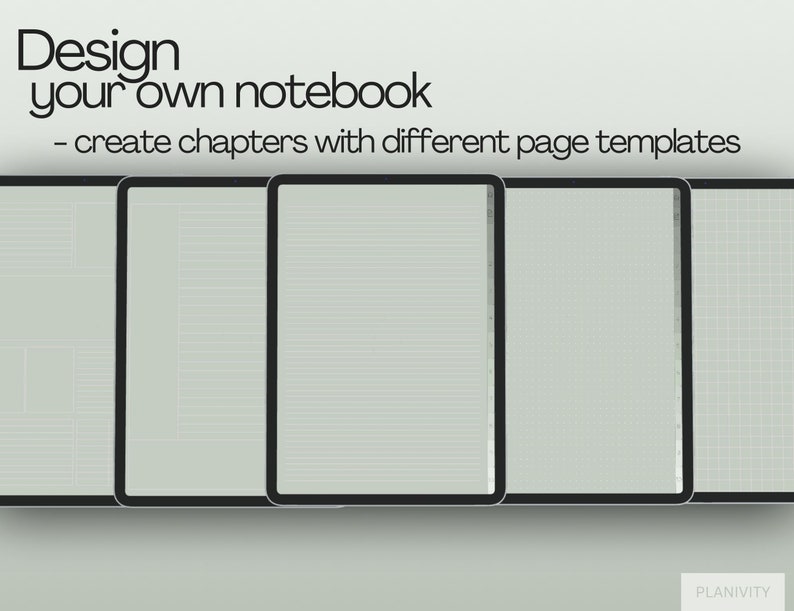 Digital Notebook | Goodnotes Notebook, Notability Notebook, Student ...