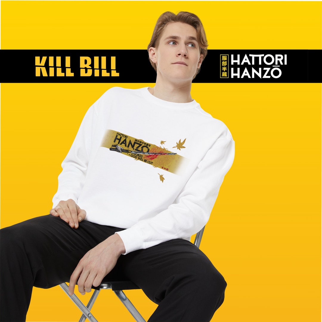 Kill Bill Inspired Hattori Hanzo Sword Sweatshirt Quentin Tarantino Cult Classic Apparel - Etsy