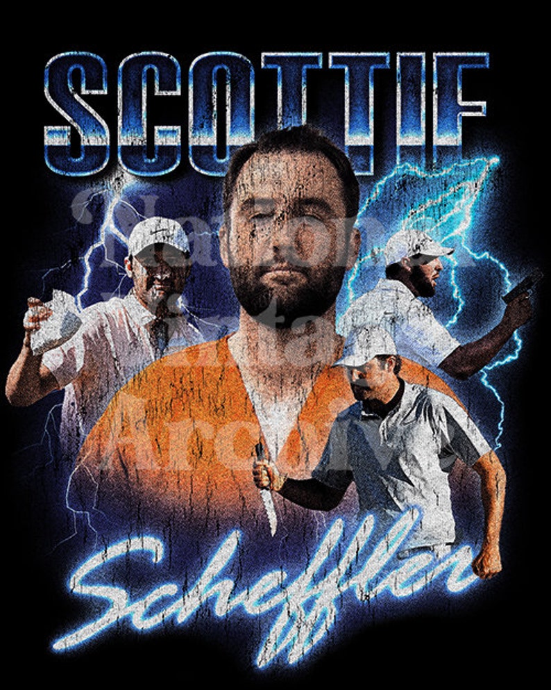 Vintage Scottie Scheffler "golf Legend" T-shirt | Limited Arrest ...