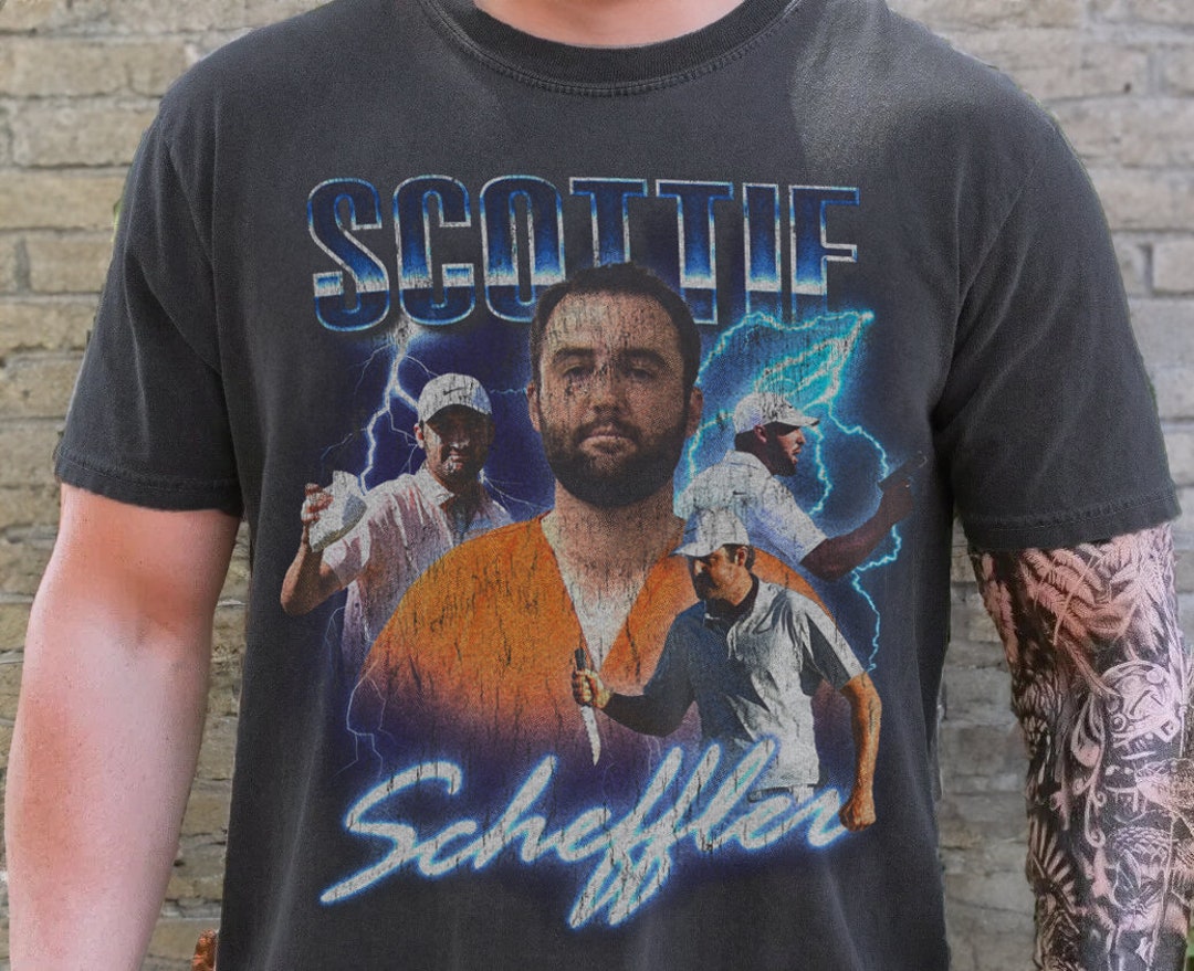 Vintage Scottie Scheffler "golf Legend" T-shirt | Limited Arrest ...