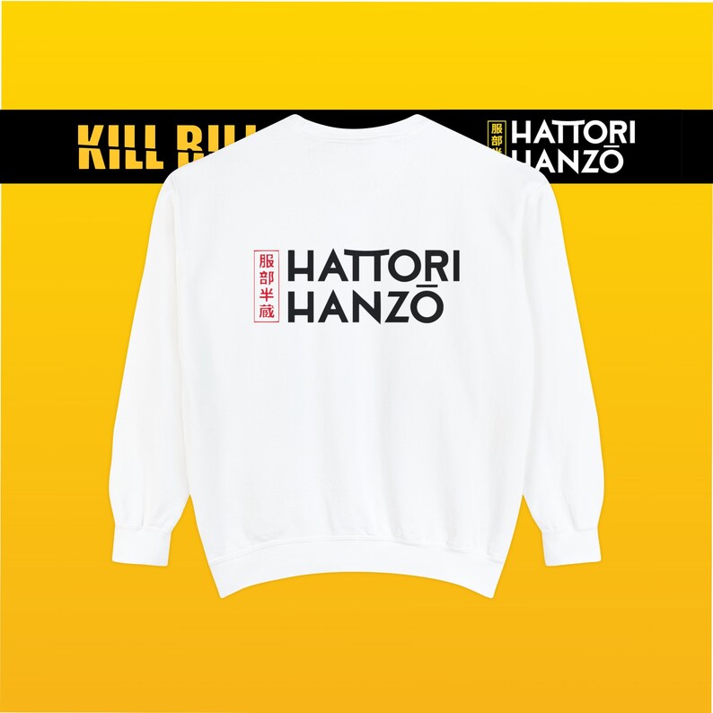 Kill Bill Inspired Hattori Hanzo Sword Sweatshirt Quentin Tarantino Cult Classic Apparel - Etsy