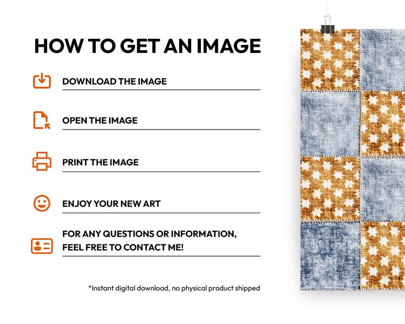 Japanese Star Pattern Wall Art – Boro Style Textile Embroidery, Sashiko ...