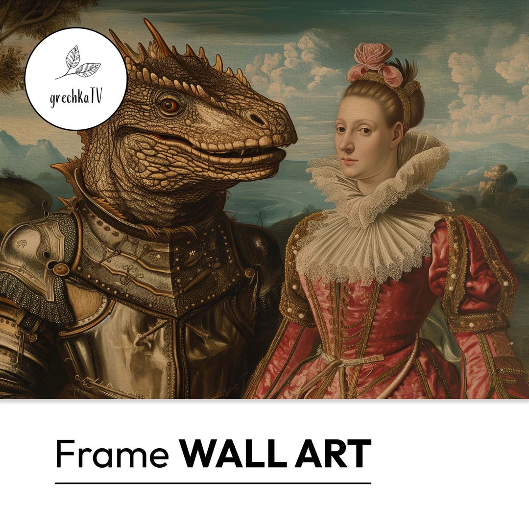Poster Godzilla With Girlfriend 16th Century | Moody Poster Godzilla ...